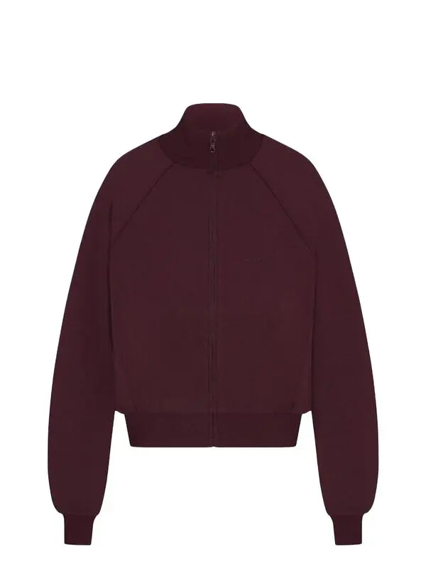 NIKESKIMS Nike X Skims Matte Tricot Track Jacket - Red