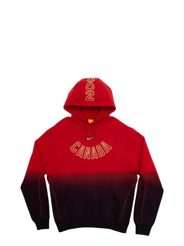 Nike Canada X Nocta O Can Fleece Cs Hoodie - Red