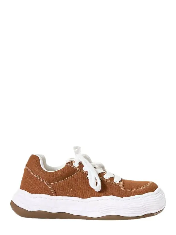 Mihara Yasuhiro Oliver Canvas Sneakers - Brown