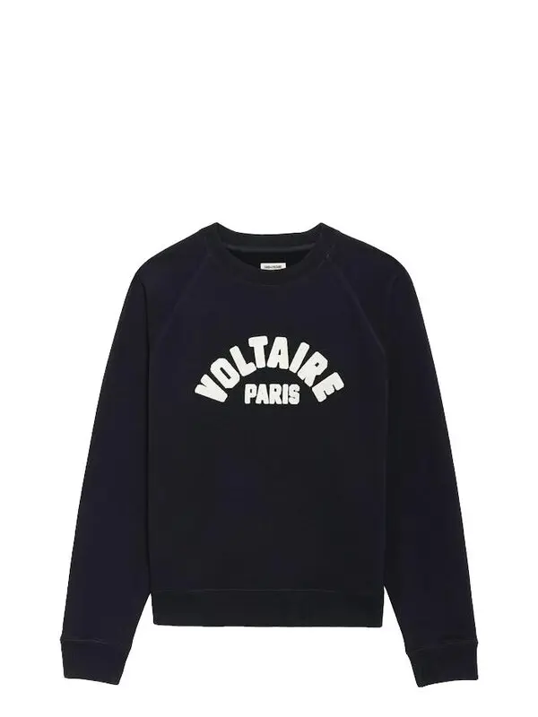 Zadig&Voltaire Sunco Embroidered Sweatshirt - Encre