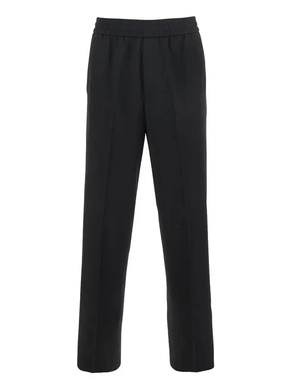 GOLDEN GOOSE Lennon Wool Trousers - Black