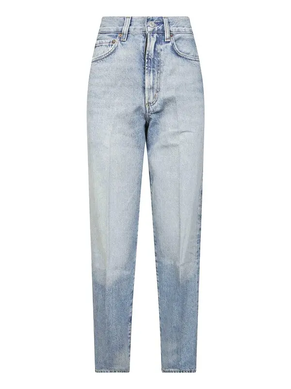 AGOLDE High Rise Vintage Jeans - Denim