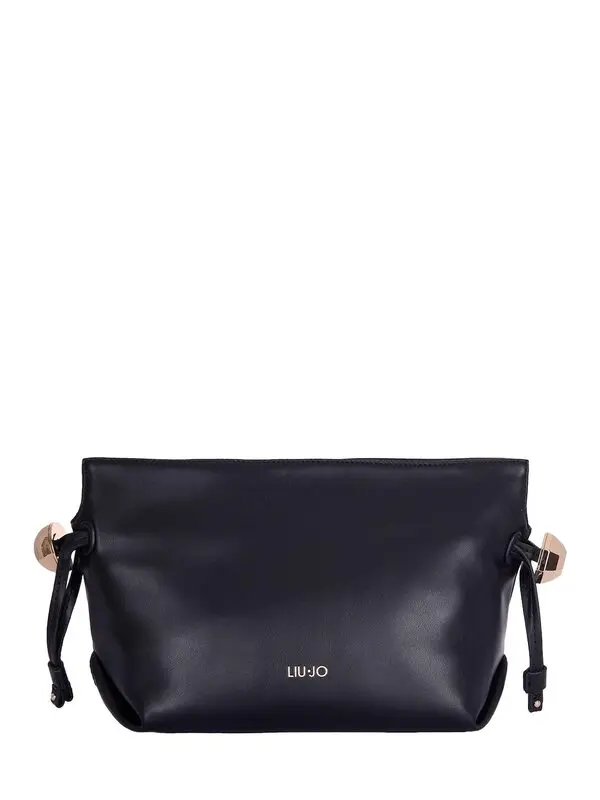 Liu Jo Mini Drawstring Shoulder Bag - Black