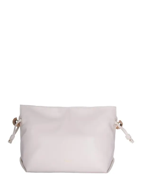 Liu Jo Mini Drawstring Shoulder Bag - Cream
