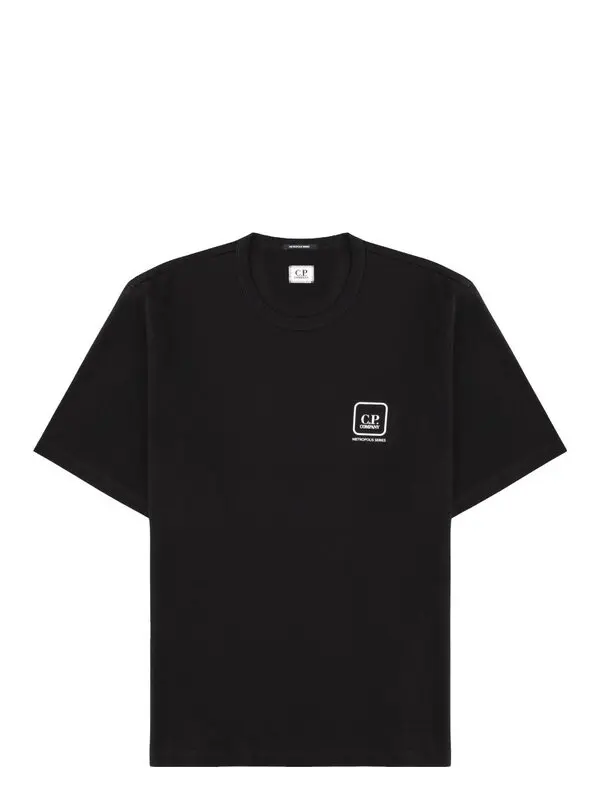 C.P. COMPANY C. P. Company Essential Cotton Tee For Modern - Black