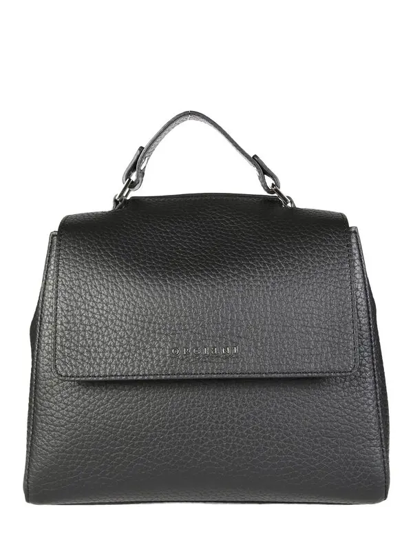 Orciani Mini Soft Handbag - Nero