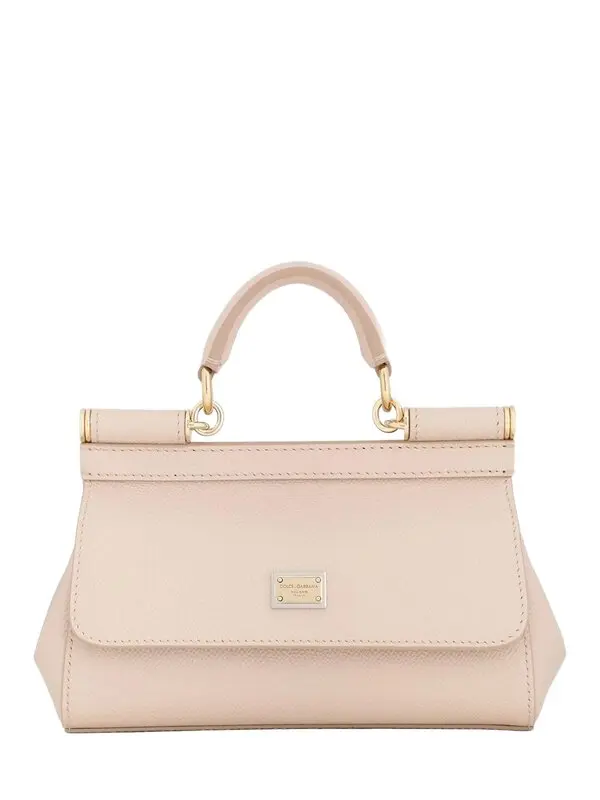 Dolce & Gabbana Mini Handbag With Double Magnet Closure - Rosa