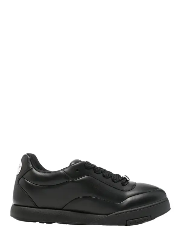 Givenchy Black Leather Sneakers - Nero