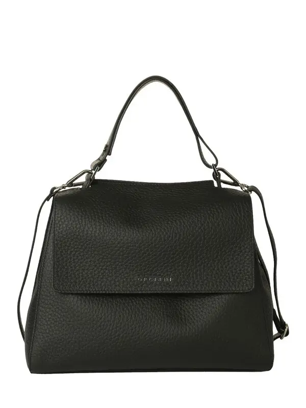 Orciani Soft Mini Shoulder Bag - Nero