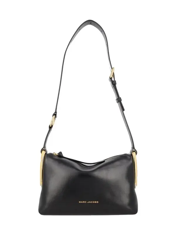 Marc Jacobs Mini Shoulder Bag With Polyurethane Coating - Black