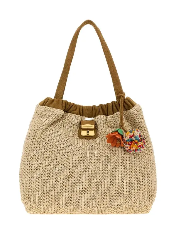 Marc Jacobs Woven Mini Handbag - Beige