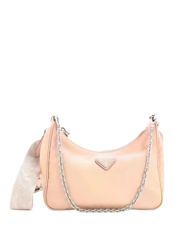 Prada Re-edition 2005 Shoulder Bag Tessuto - Neutrals