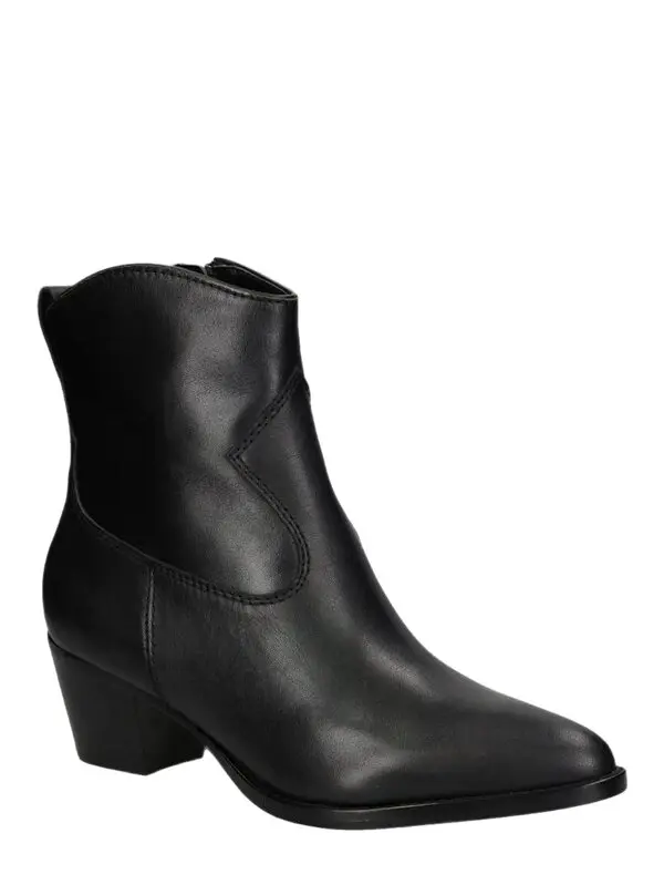 Ralph Lauren Harpher Panelled Ankle Boots - Black