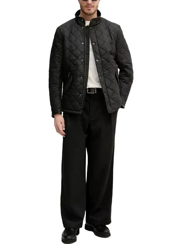 Barbour Powell Quilted Jacket - Black