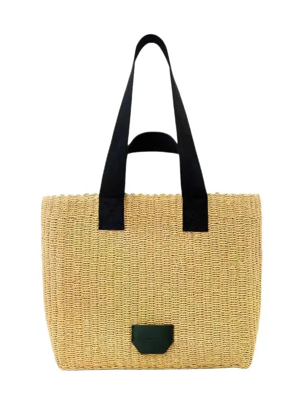 ALLSAINTS Izzy Woven Tote Bag - Neutrals