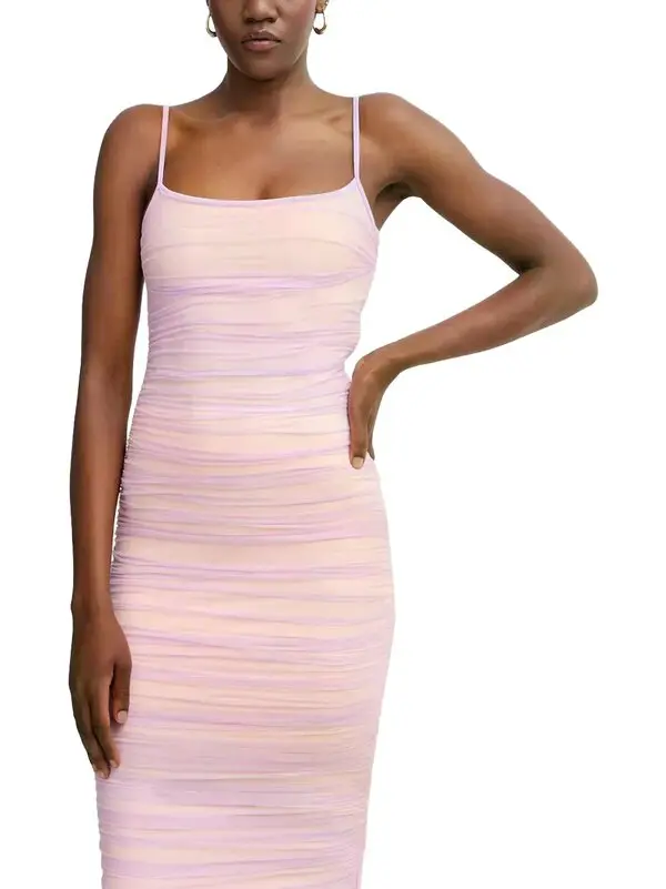 Herve Leger Zia Midi Dress - Purple
