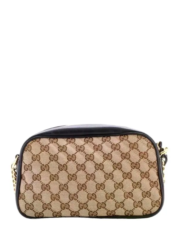 Gucci Gg Marmont Shoulder Bag - Brown