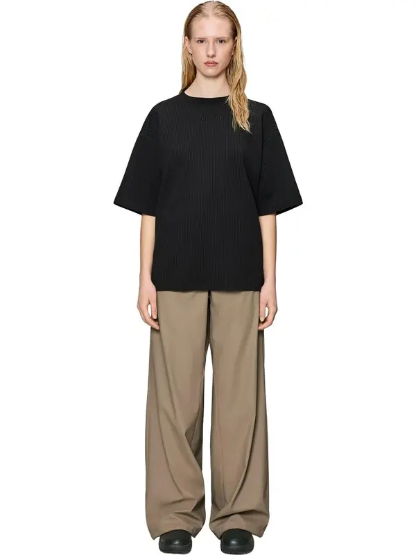 Rains Waffle T-shirt Splash - Black