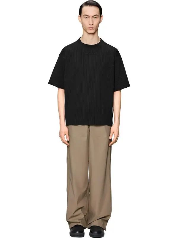 Rains Waffle T-shirt Splash - Black