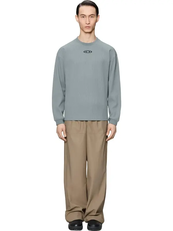 Rains Waffle Long Sleeve T-shirt Splash - Pool