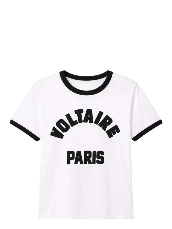 Zadig&Voltaire Alys Logo Print T-shirt - White