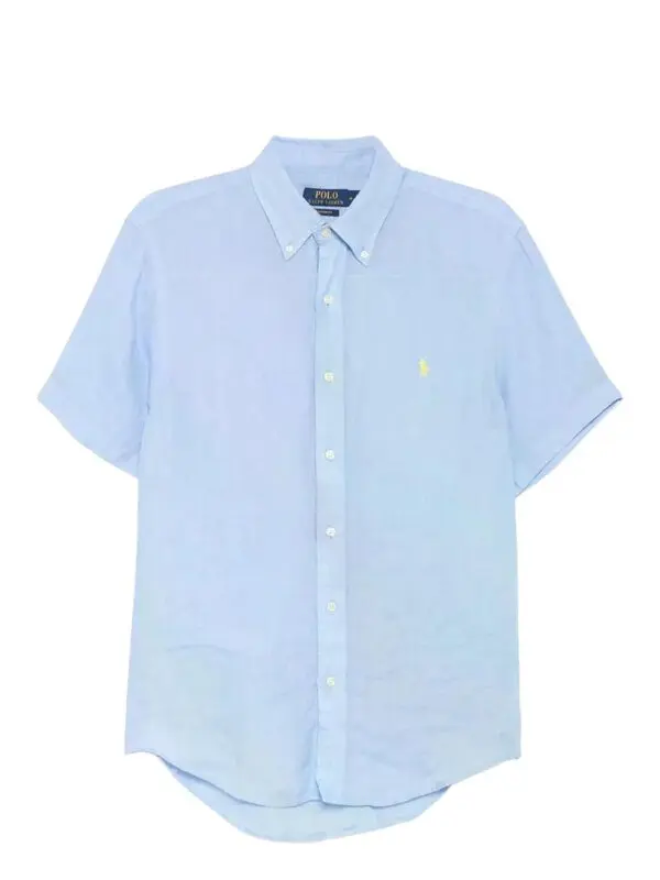 Polo Ralph Lauren Logo-embroidered Shirt - Blue