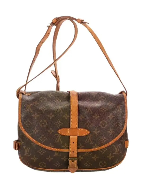 LOUIS VUITTON Saumur 25 Shoulder Bag - Brown