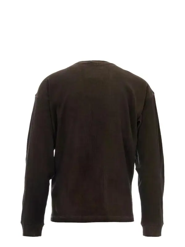 DIESEL® Oval D Ribbed Sweater - Brown