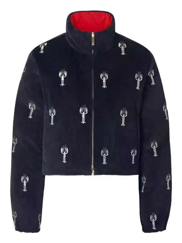 Thom Browne Reversible Lobster Stitch Jacket - Blue