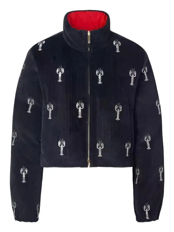 Thom Browne Reversible Lobster Stitch Jacket - Blue