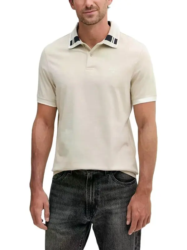 Barbour Callington Check-pattern Polo Shirt - Neutrals
