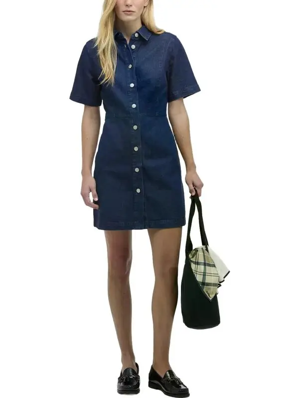 Barbour Maia Midi Dress - Blue