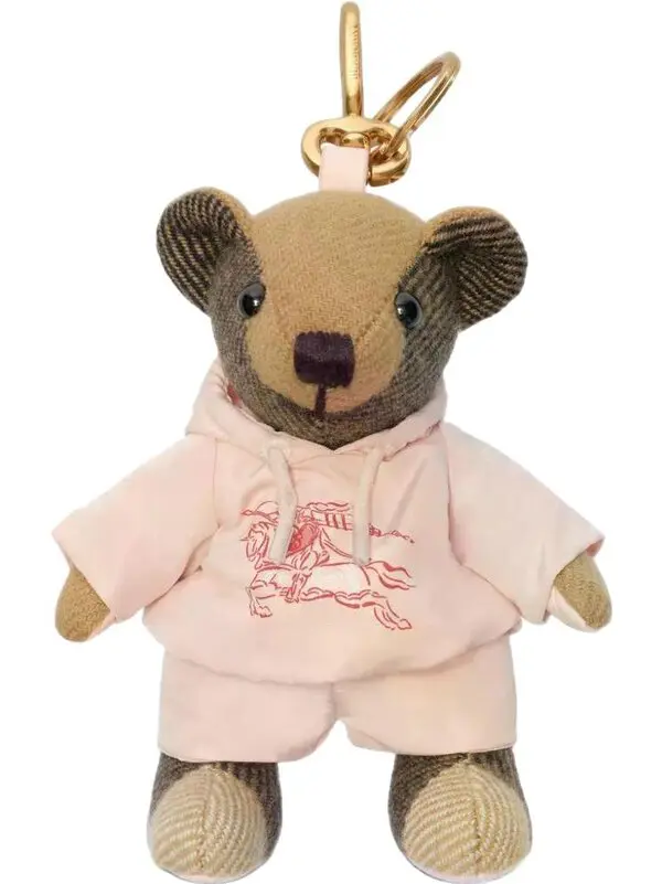 Burberry Thomas Bear Bag Charm - Pink