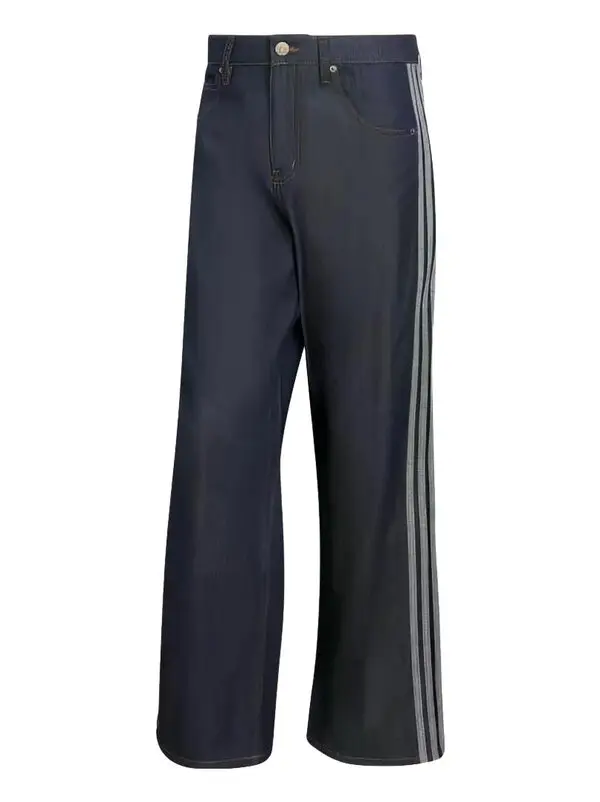Adidas Firebird Side-stripe Jeans - Blue