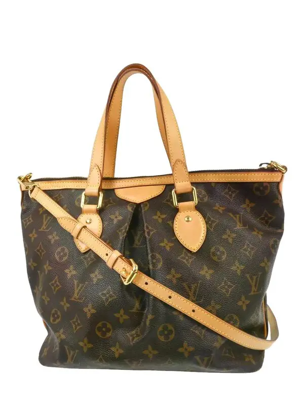 LOUIS VUITTON Palermo Pm Tote Bag - Brown