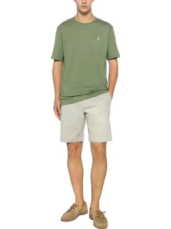 Marc O'polo Micro-patterned Tailored Shorts - Neutrals