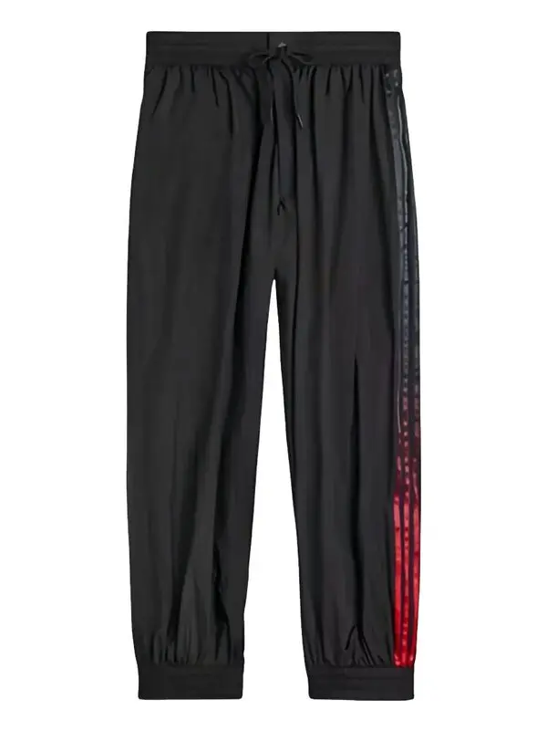Y3 SPORT Side-stripe Track Pants - Black