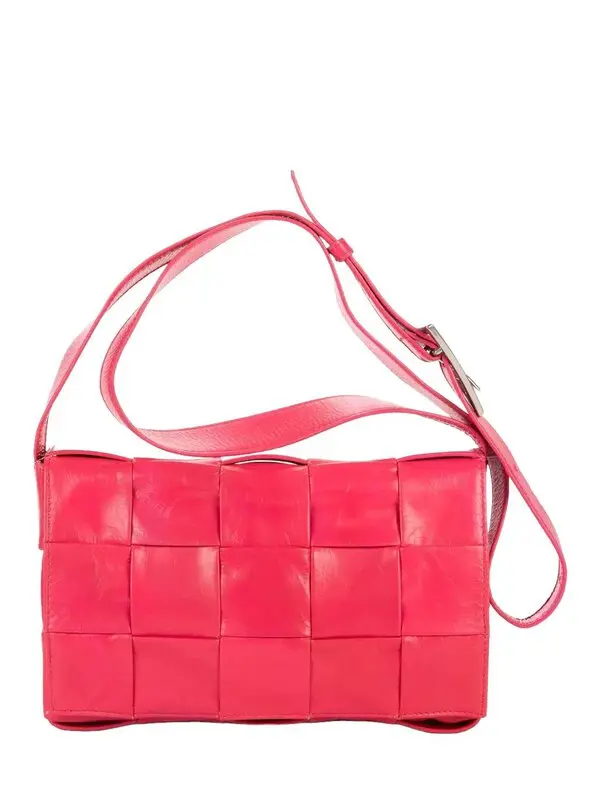 Bottega Veneta Small Cassette Shoulder Bag - Pink