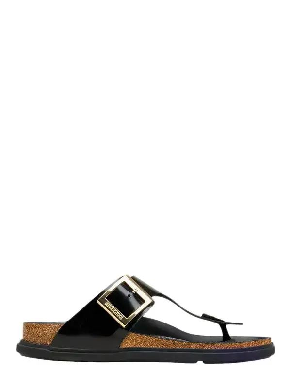 BIRKENSTOCK Gizeh Buckle-fastening Thong Sandals - Black