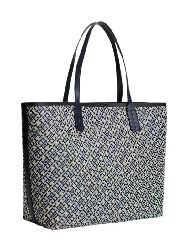 Tommy Hilfiger Monogram Tote Bag - Blue