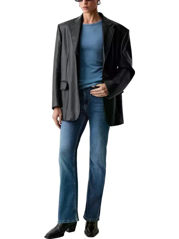 ALLSAINTS Haldan Bootcut Jeans - Blue