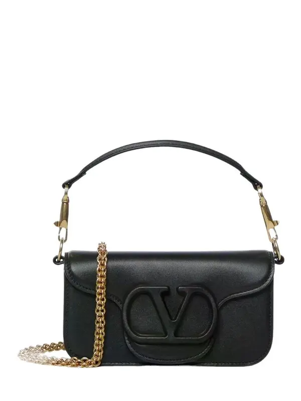 Valentino Garavani Small Locò Shoulder Bag - Black