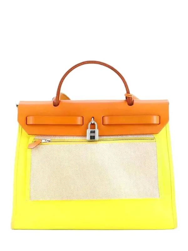 Hermès Herbag Zip Berline Shoulder Bag - Brown