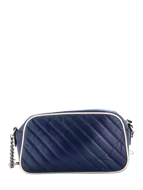 Gucci Gg Marmont Small Shoulder Bag - Blue