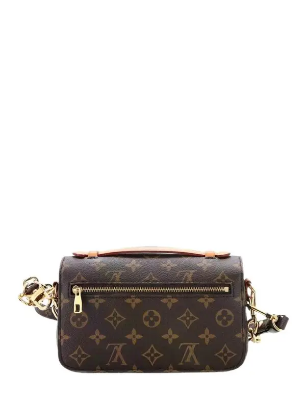 LOUIS VUITTON Pochette Metis Monogram Canvas East West Bag - Brown