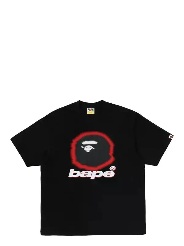 A BATHING APE Ape Head Logo-print T-shirt - Black