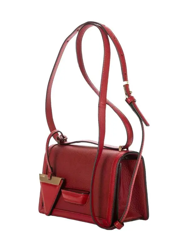 Loewe Small Barcelona Shoulder Bag - Red