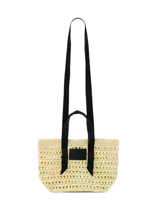 ALLSAINTS Celayne Woven Tote Bag - Neutrals