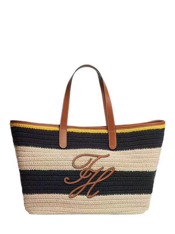 Tommy Hilfiger Logo Patch Tote Bag - Blue