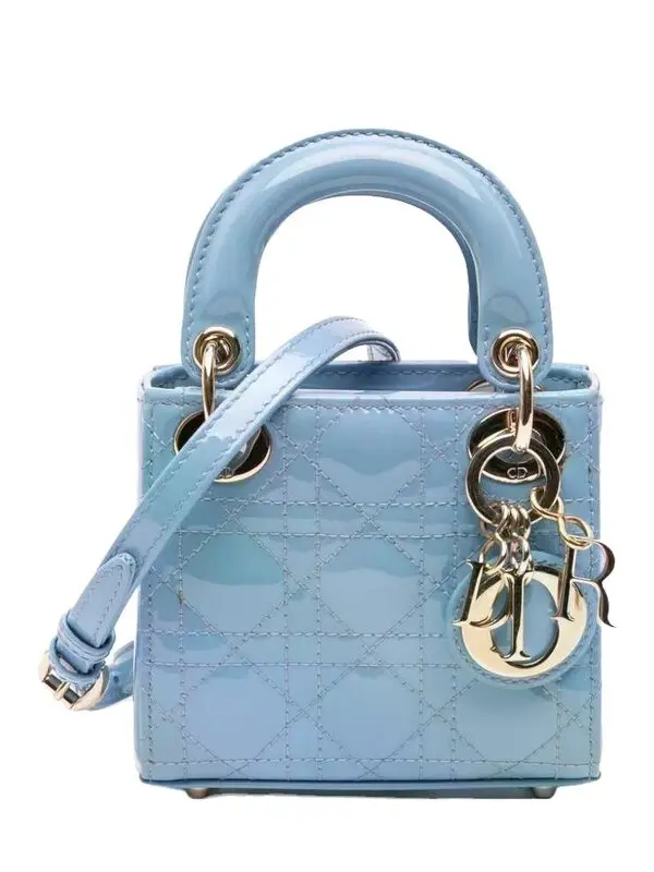 Dior Lady Micro Satchel - Blue